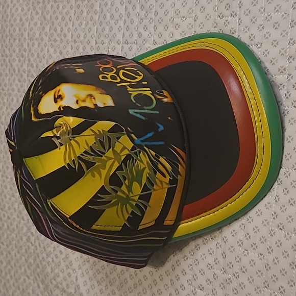 Bob Marley | Accessories | Bob Marley Multicolor Trucker Hat Snap Back ...